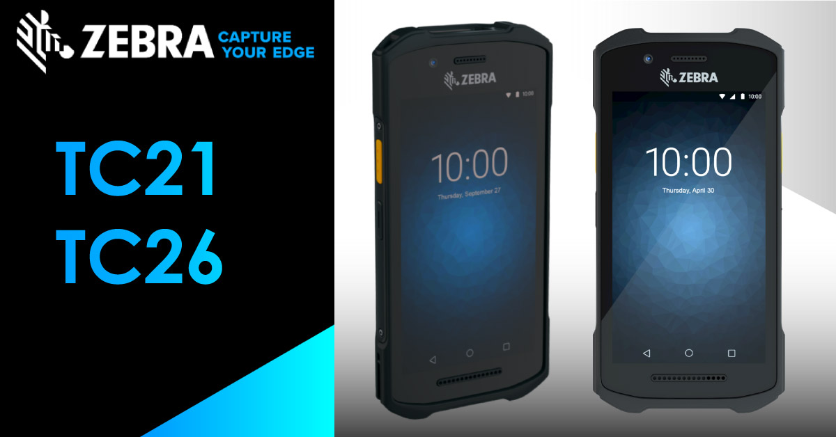 Термінал збору даних Zebra TC21 та TC26 - Sytecs