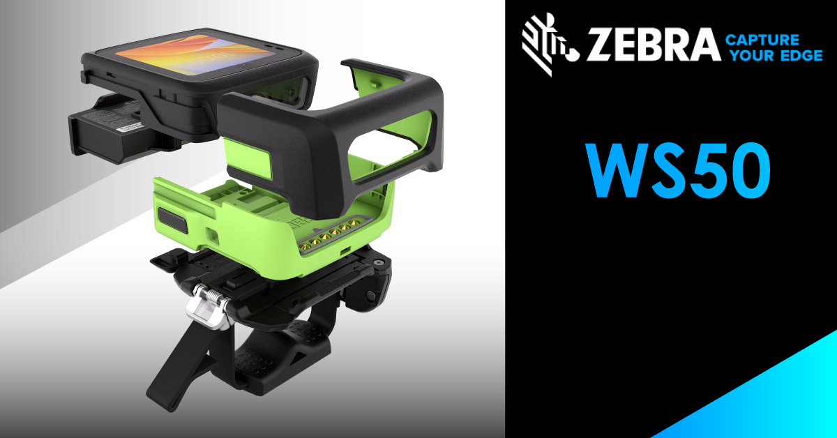 Мобильный компьютер корпоративного класса Zebra WS50 - Sytecs